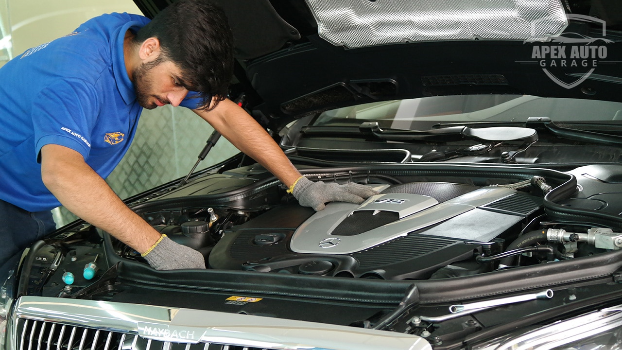 Mercedes Repair Dubai Certified Experts | Apex Auto Garage