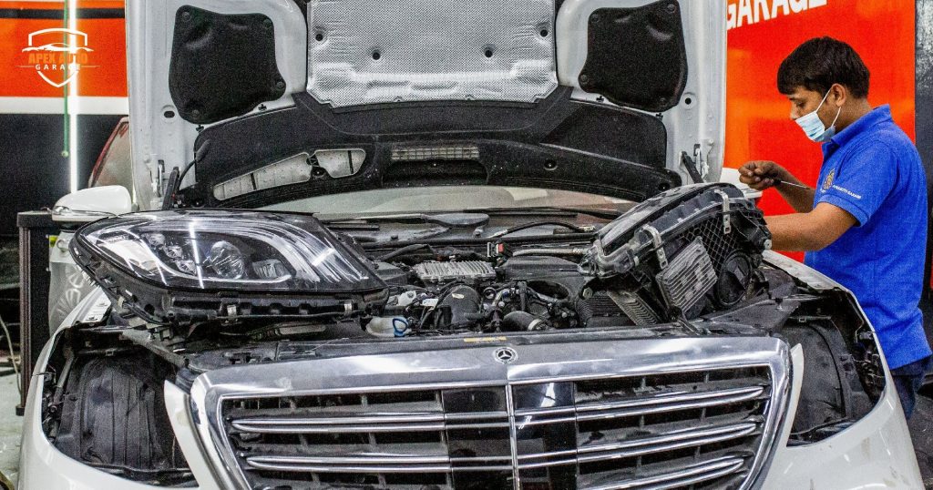 What to do if you have water damage in your Mercedes Benz? | Apex Auto ...