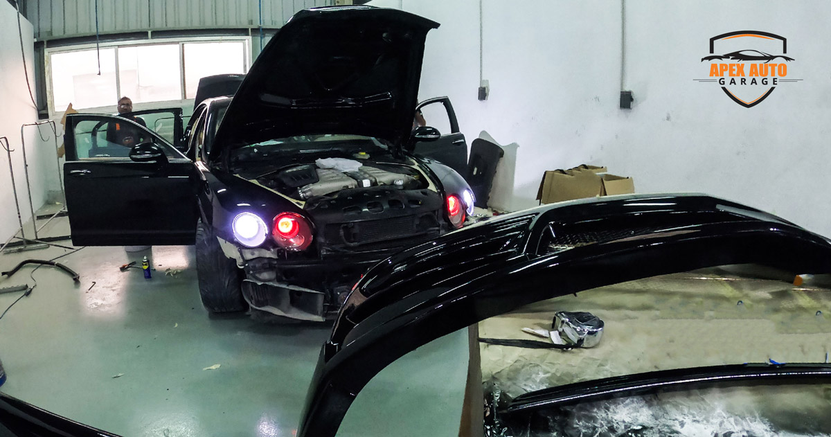 Car Body Paint Service in Dubai | Apex Auto Garage