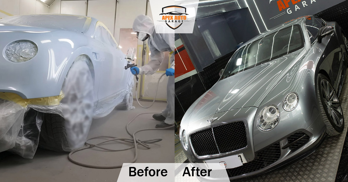 Car Body Paint Service in Dubai | Apex Auto Garage