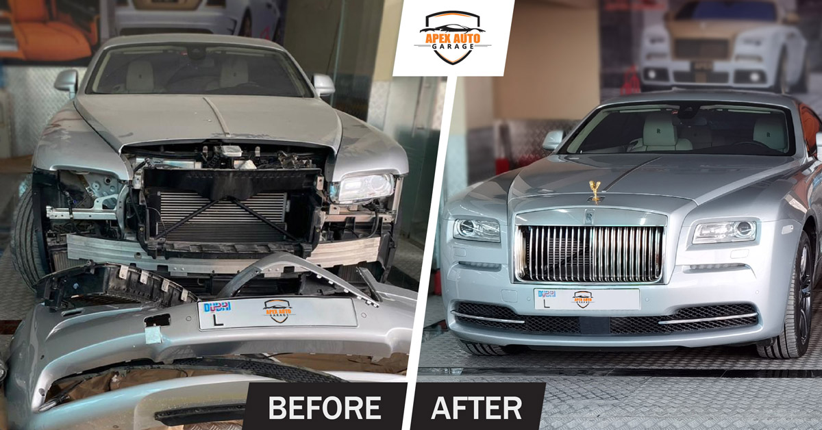 Car Body Repair Service in Dubai | Apex Auto Garage