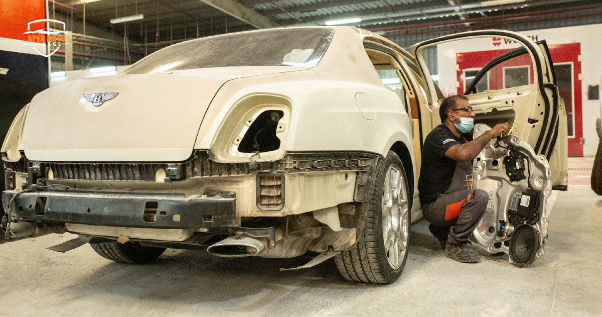 Car Body Repair Service in Dubai | Apex Auto Garage