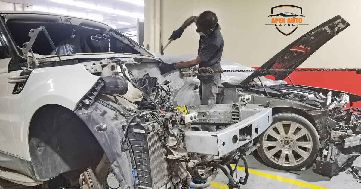 Car Body Repair Service in Dubai | Apex Auto Garage