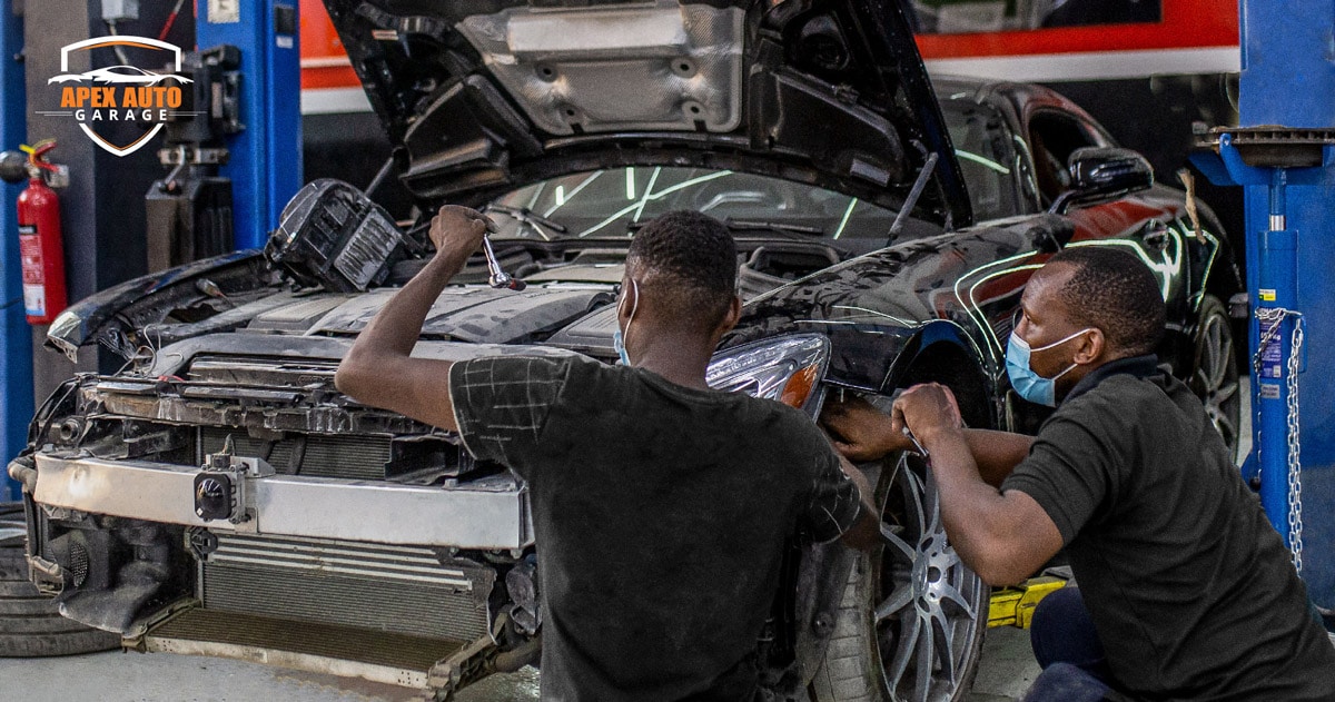 Car Body Repair Service in Dubai | Apex Auto Garage