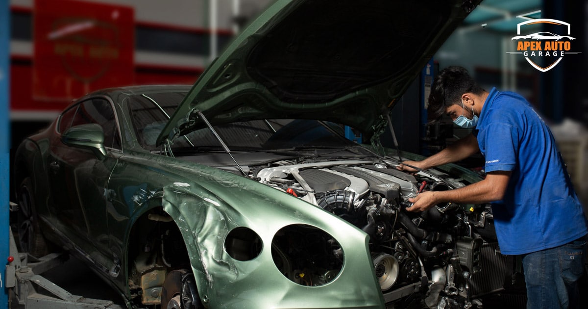 Car Body Repair Service in Dubai | Apex Auto Garage