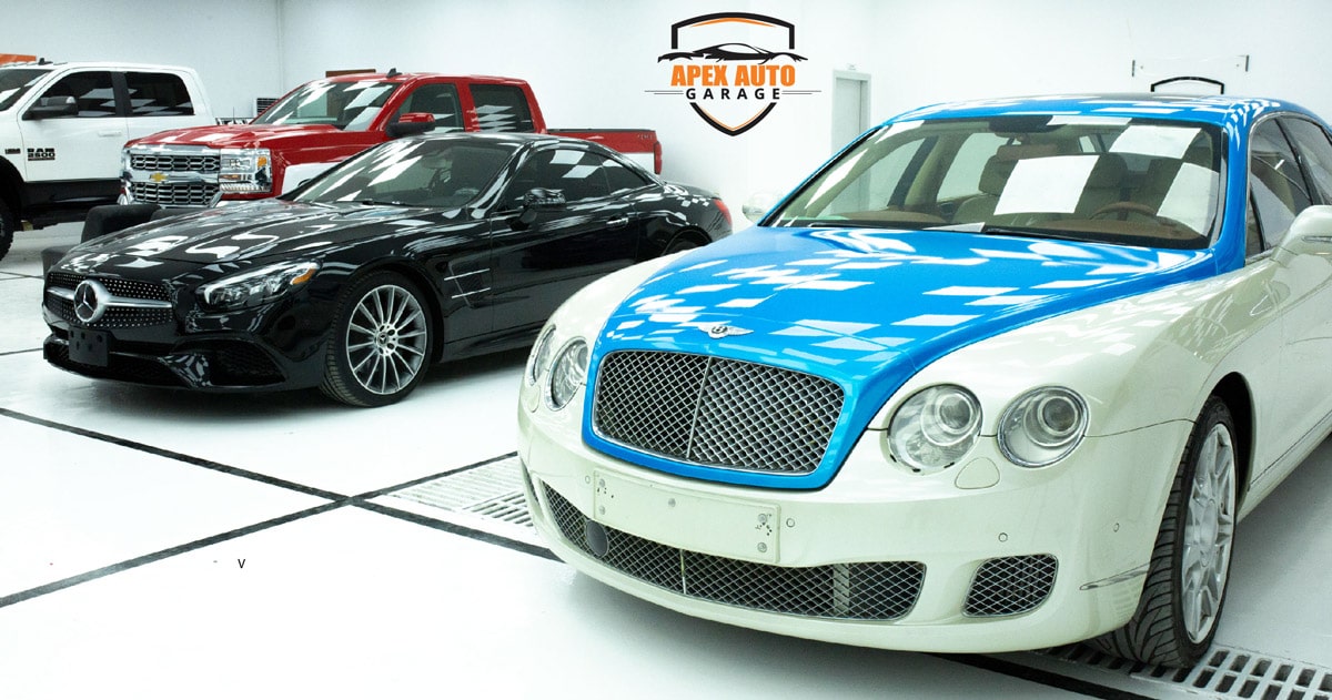 Car Wrapping Service in Dubai | Apex Auto Garage