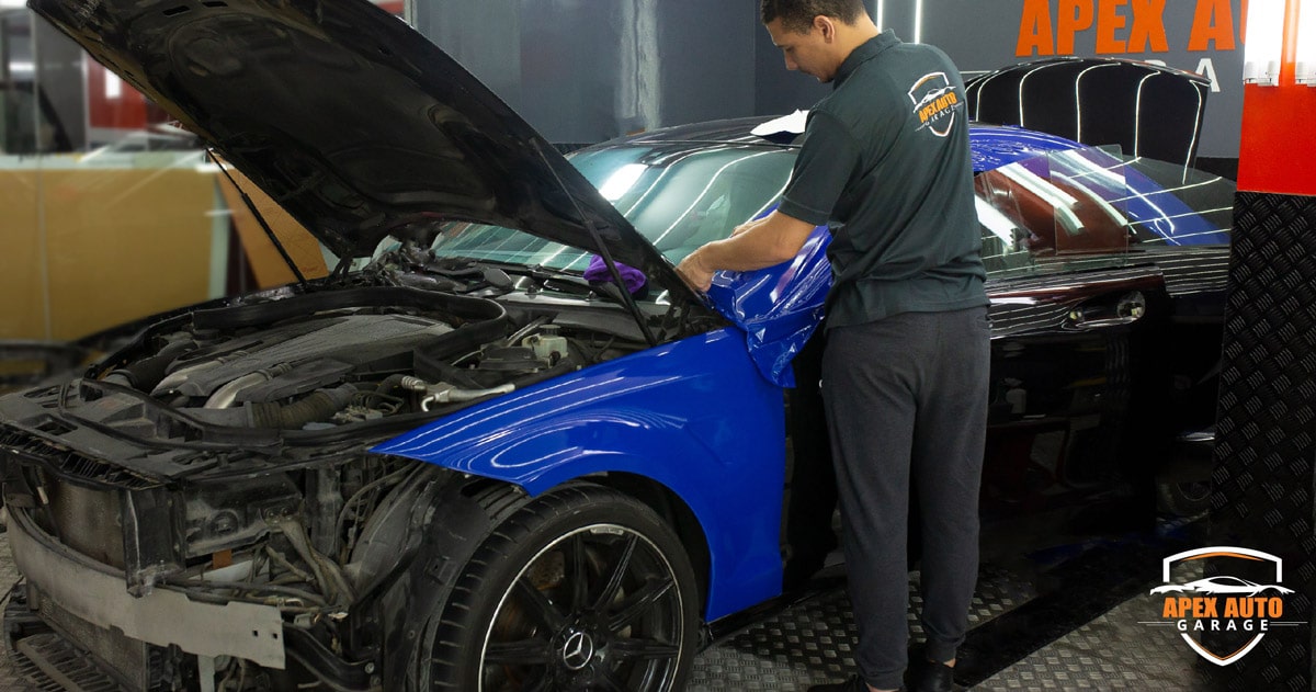 Car Wrapping Service in Dubai | Apex Auto Garage