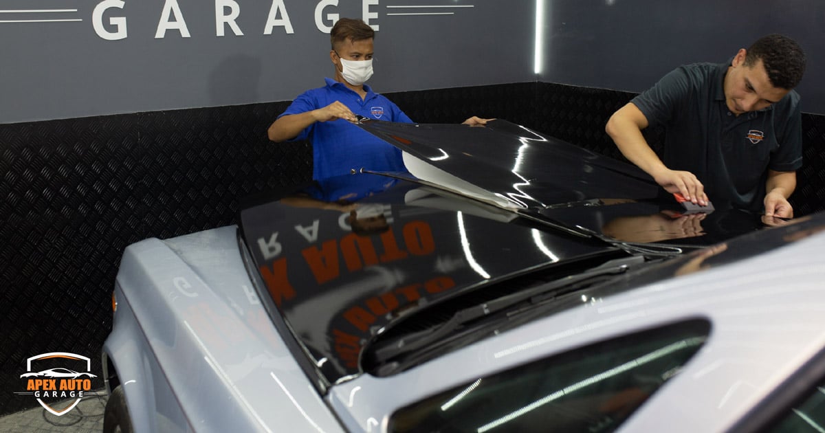 Car Wrapping Service in Dubai | Apex Auto Garage